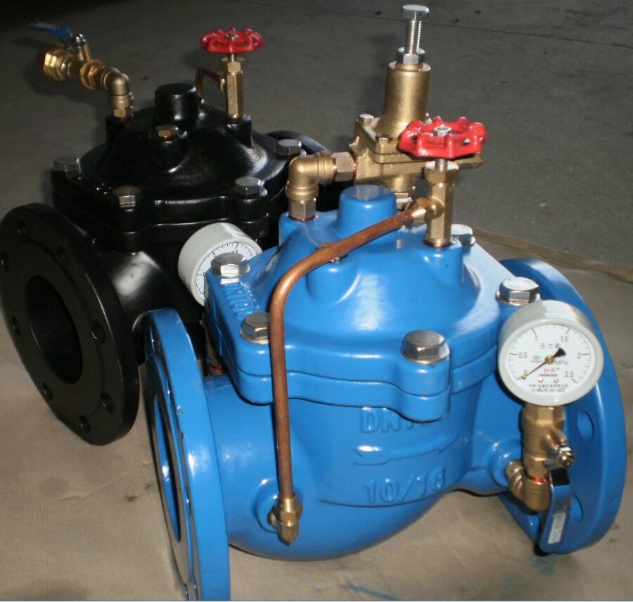 Self Acting Pressure Control Pressure Sustaining Valve For Reducing The ...